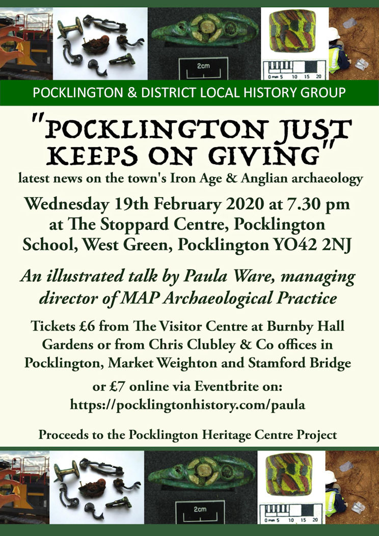 Pocklington History - Paula Ware Pocklington Archaeology update