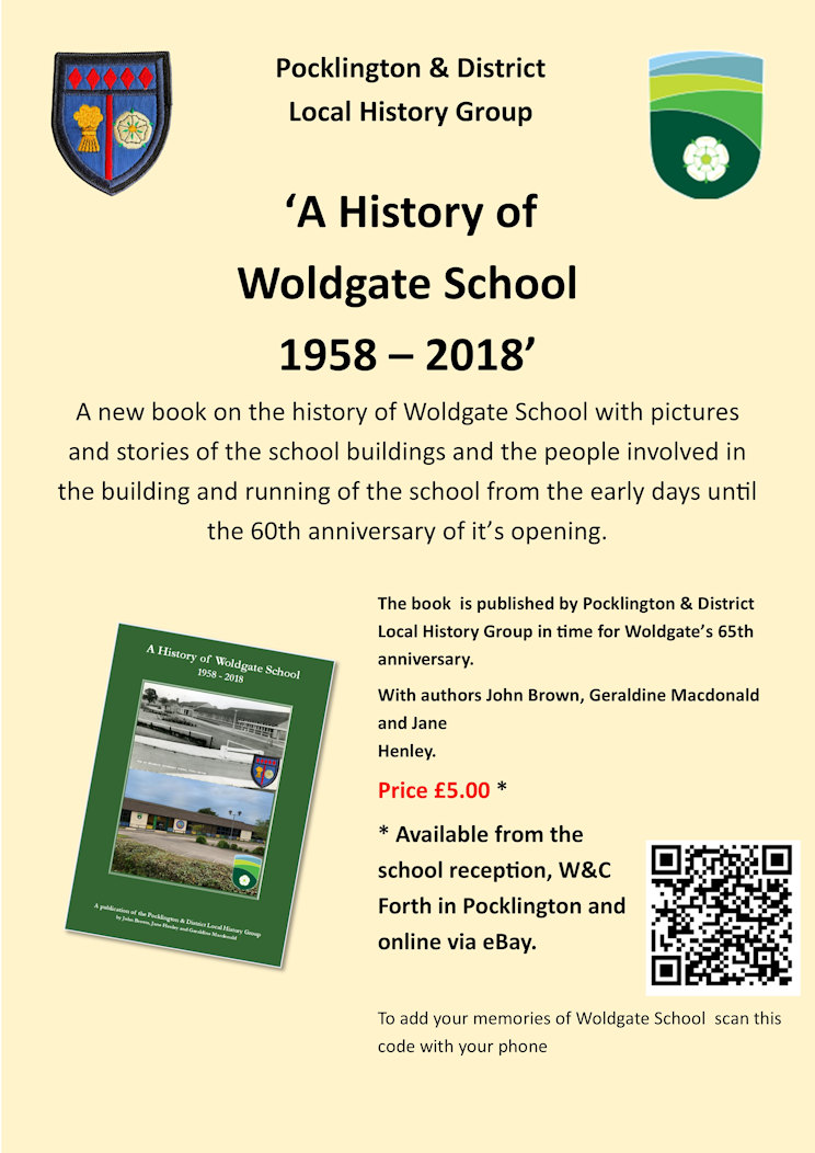 Pocklington History - Woldgate Book poster